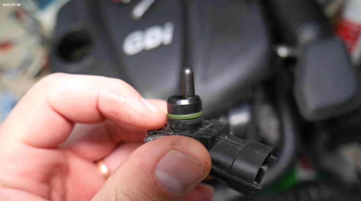 HYUNDAI TUCSON GDI расположение и фото MAP сенсора